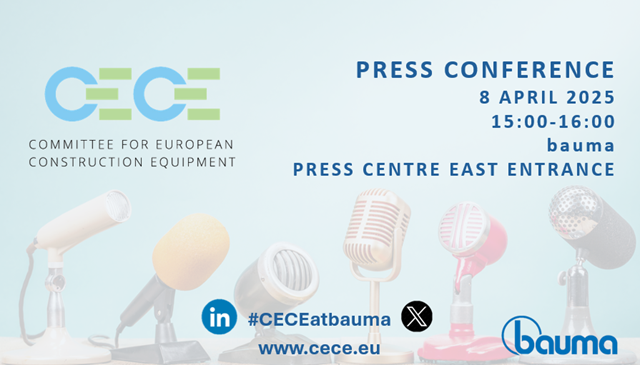 CECE Press Conference at bauma 2025
